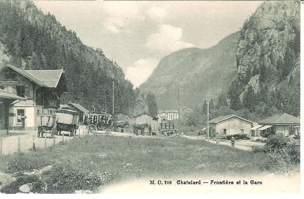 Chatelard VS Zoll+Bahnhof Kutschen 1910 | Kaufen auf Ricardo