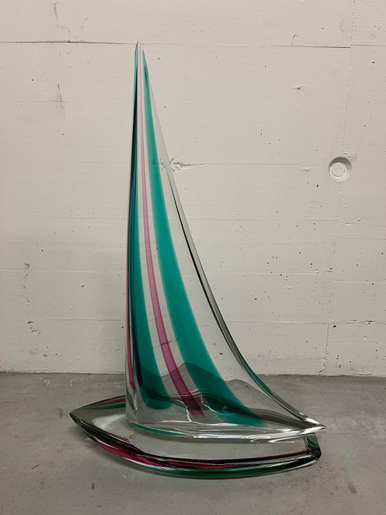 Skulptur Schiff aus Murano Glass (Gebraucht) in Dübendorf für CHF 58 – nur Abholung auf Ricardo ...