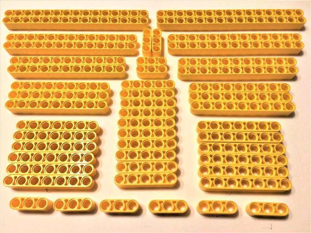 Lego*50*Lochbalken*gelb*V12*MF (Gebraucht) in Wald ZH für CHF 13 – mit ...