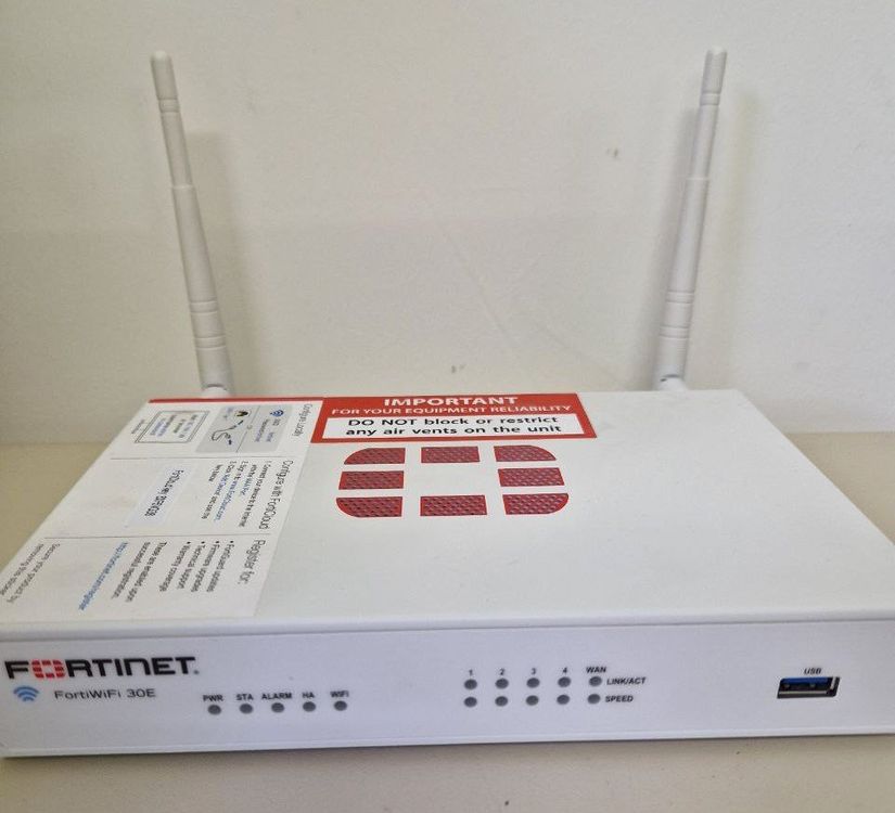 FORTINET FortiWifi 30E (Gebraucht) in Unterentfelden für CHF 5 – nur ...
