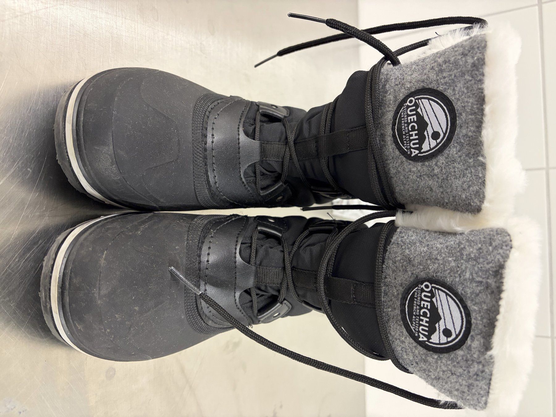 QUECHUA Winterstiefel – Schwarz – Gr. 39 – (Gebraucht) in Herrliberg ...