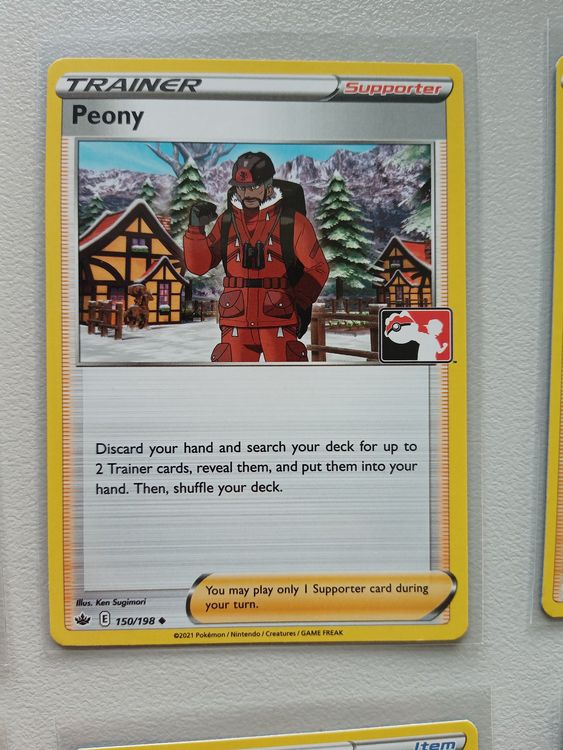 Peony - Pokemon TCG Prize Pack Stamp Stempel (Gebraucht) in Altstätten ...