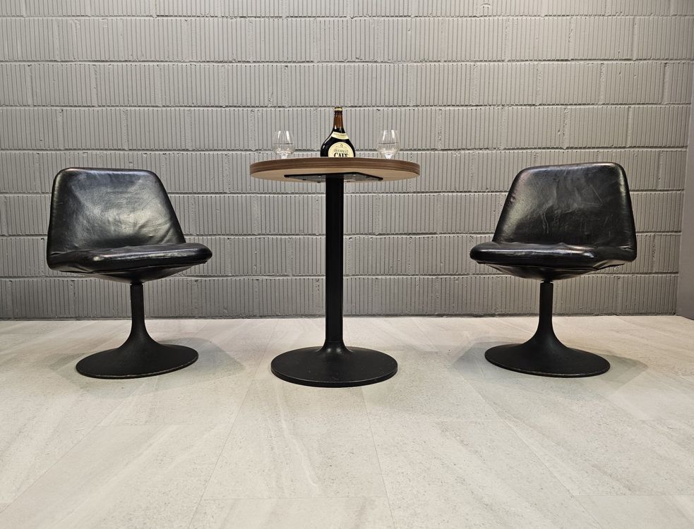 2x Börje Johanson Sweden Chair, 1 Lupo Design Side Table (Gebraucht) in ...