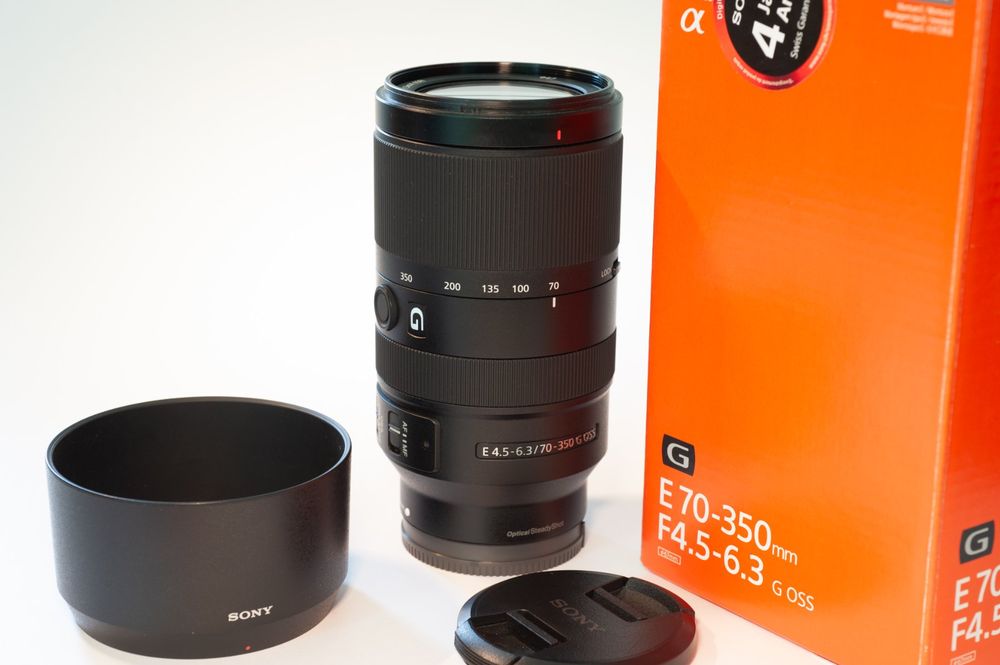 SONY E 70–350 mm F4.5–6.3 G OSS (SEL70350G) (Gebraucht) in Bern für CHF ...