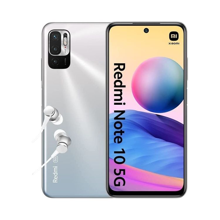 XIAOMI Redmi Note 10 5G, 128GB, 4.0GB RAM, Chrome Silver (Neu und ...