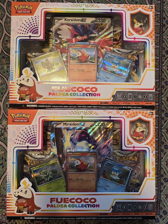 Fuecoco Paldea Collection - Box Sets pokemon (Neuf avec emballage d ...