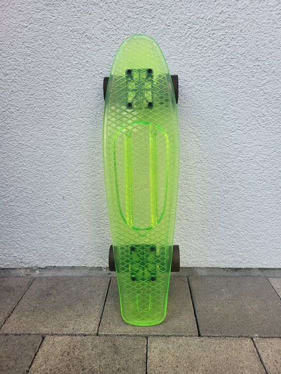 Cooles Penny Board Cruiser von AreA (grün, transparent) (Gebraucht) in ...