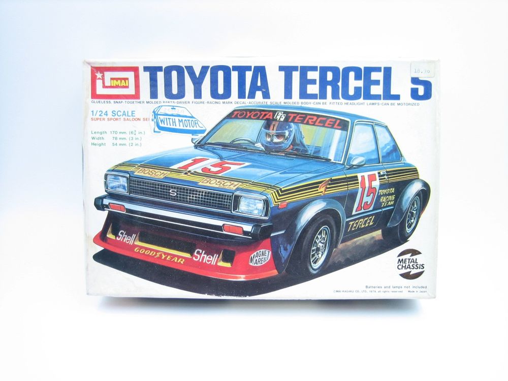Vintage Toyota Tercel S Bausatz Japan 1979 RAR | Kaufen auf Ricardo