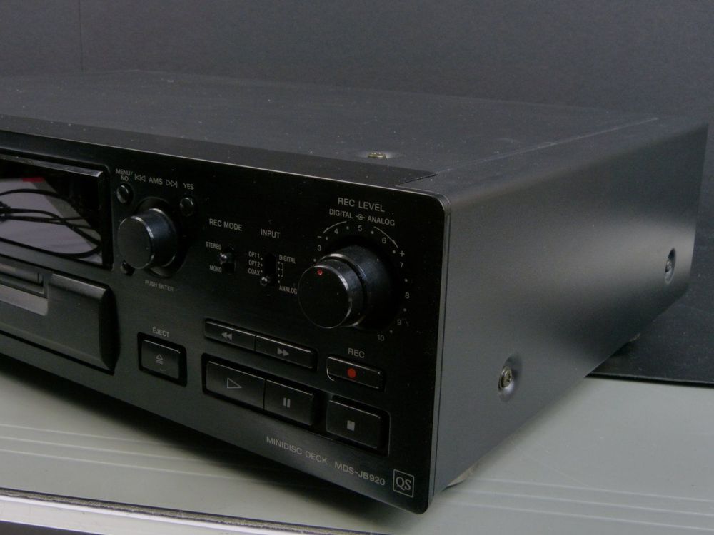 Sony Minidisc Recorder MDS-JB920 mit FB + Packung von MDs + | Kaufen ...