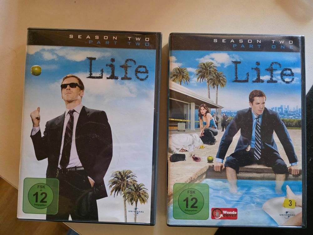 DVD Box: Life - Season Two - Part One & Two (Gebraucht) in Walterswil ...