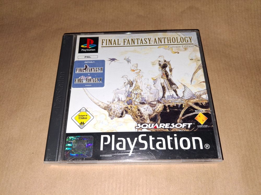 Final Fantasy Anthology - mit Final Fantasy IV 4 + V 5 - PS1 | Kaufen auf Ricardo