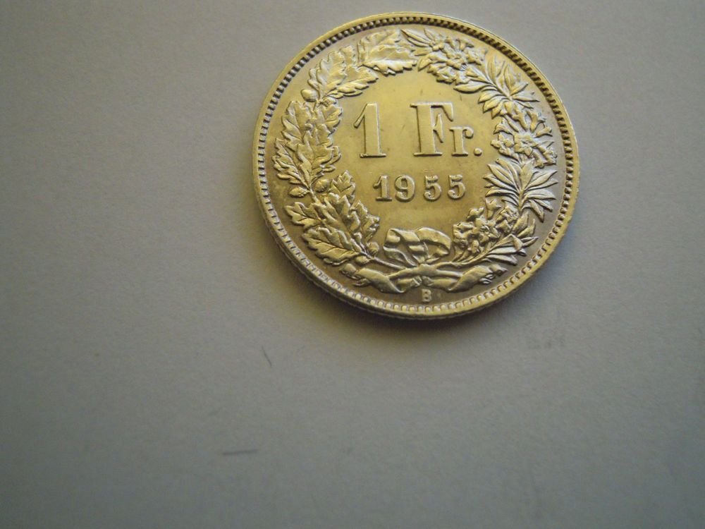 1 Fr. 1955 unz | Kaufen auf Ricardo