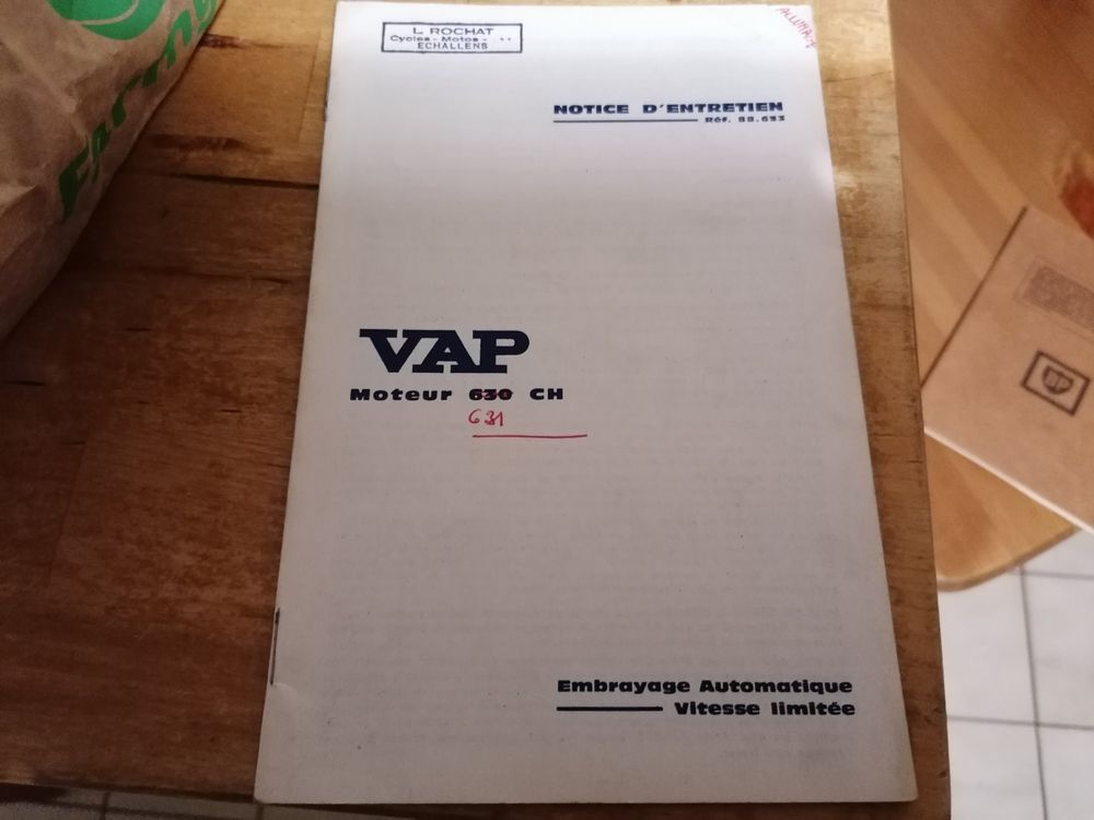 Vélo Vap moteur 631 CH embrayage automatique mofa moped | Kaufen auf ...