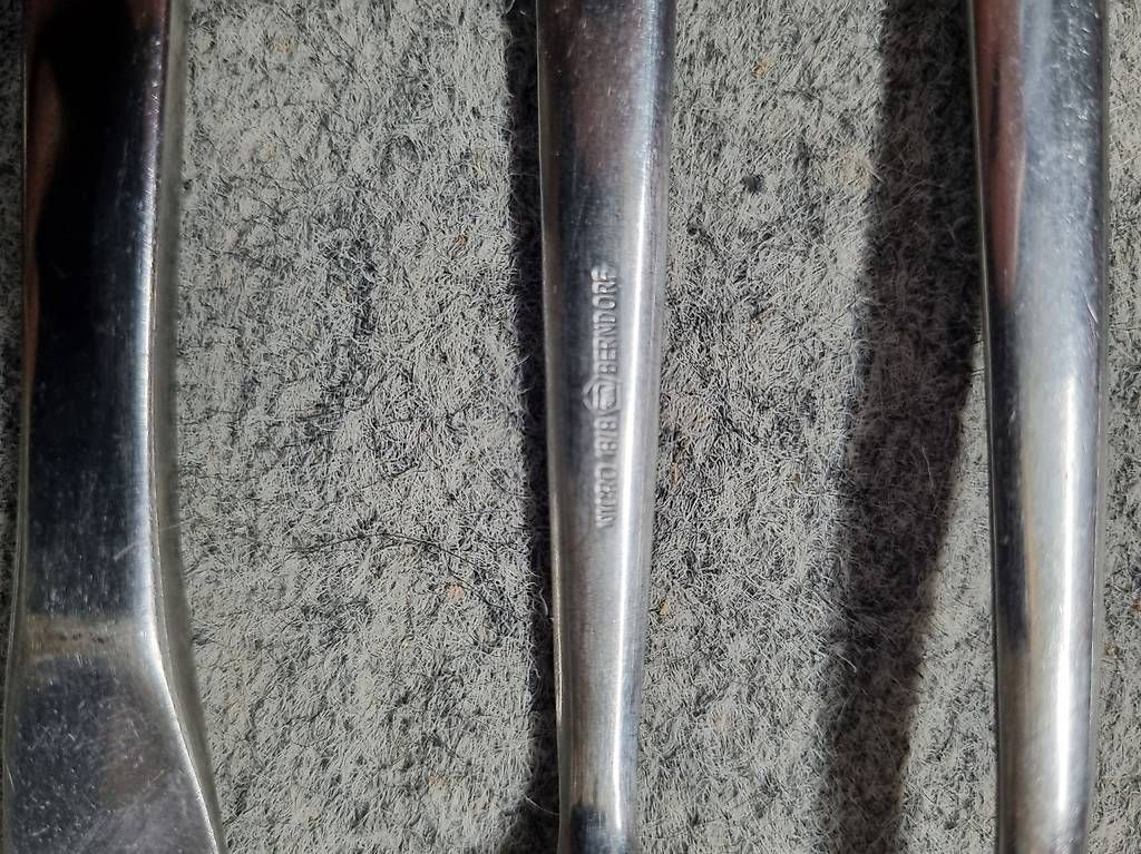 Besteck Berndorf Messer Gabel Kegel Sport Logo Spezial (Gebraucht) in ...