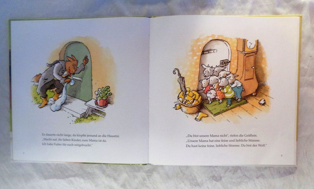 Der Wolf und das schlaue Geisslein / Bilderbuch Rick de Haas (Gebraucht ...