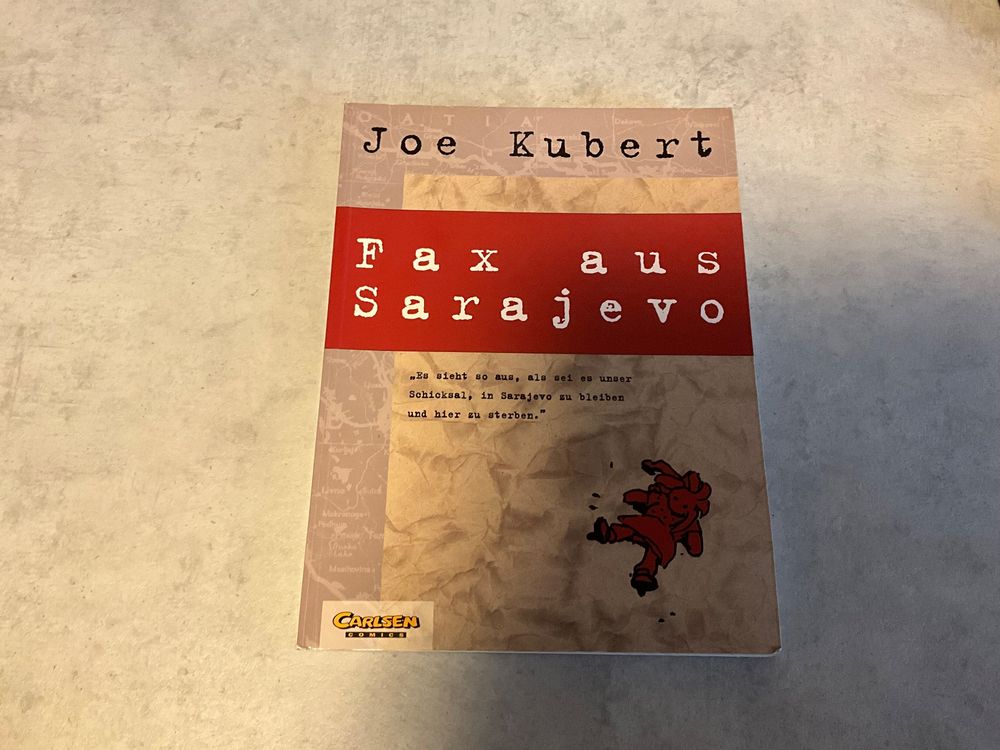 Fax aus Sarajevo (Joe Kubert) (Gebraucht) in Agriswil für CHF 12 – mit ...