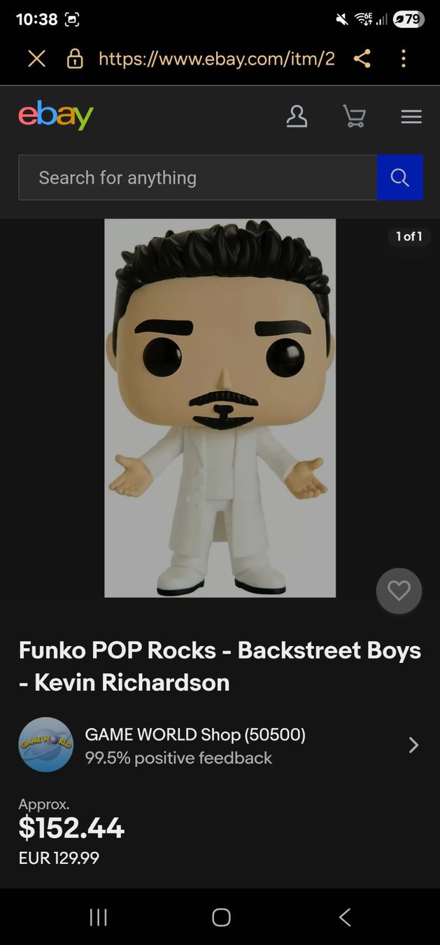 Funko Pop Backstreet Boys Kevin Ricardson (Gebraucht) in Root für CHF ...