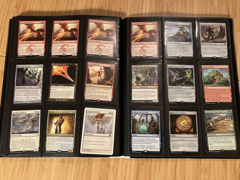 Magic the Gathering Sammlung: 4 Ordner mit über 1100 Rares (Gebraucht) in Stettlen für CHF 153 ...