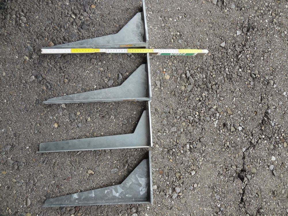 4 Schwerlast Winkel z.B. für Regal/Klimagerät - gem. Bilder (Neu (gemäss Beschreibung)) in ...