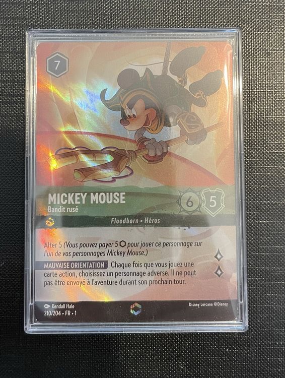 Mickey Mouse - Bandit rusé (Lorcana) (Neuf (Voir description)) à ...