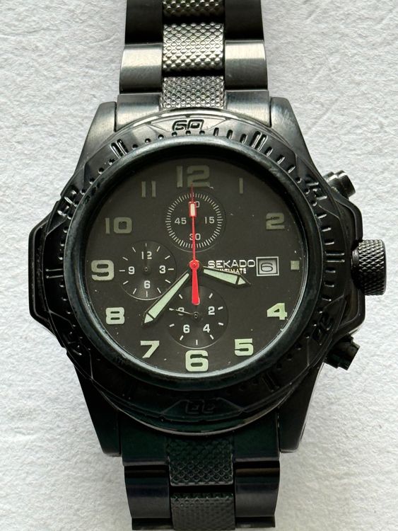 Sekado Ultimate Chrono schwarz | Kaufen auf Ricardo