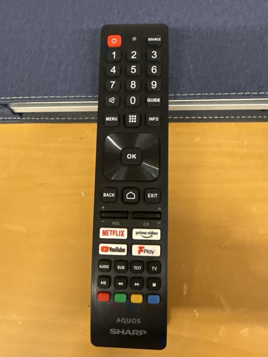 Sharp Aquos Remote Control — Smart TV — Original Replacement (Usato) a ...