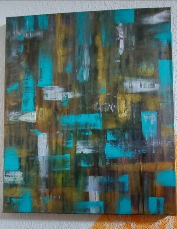 Bild, Unikat, moderne Kunst,von mir selbstgemalt 55×65 (Neu (gemäss Beschreibung)) in Riehen für ...