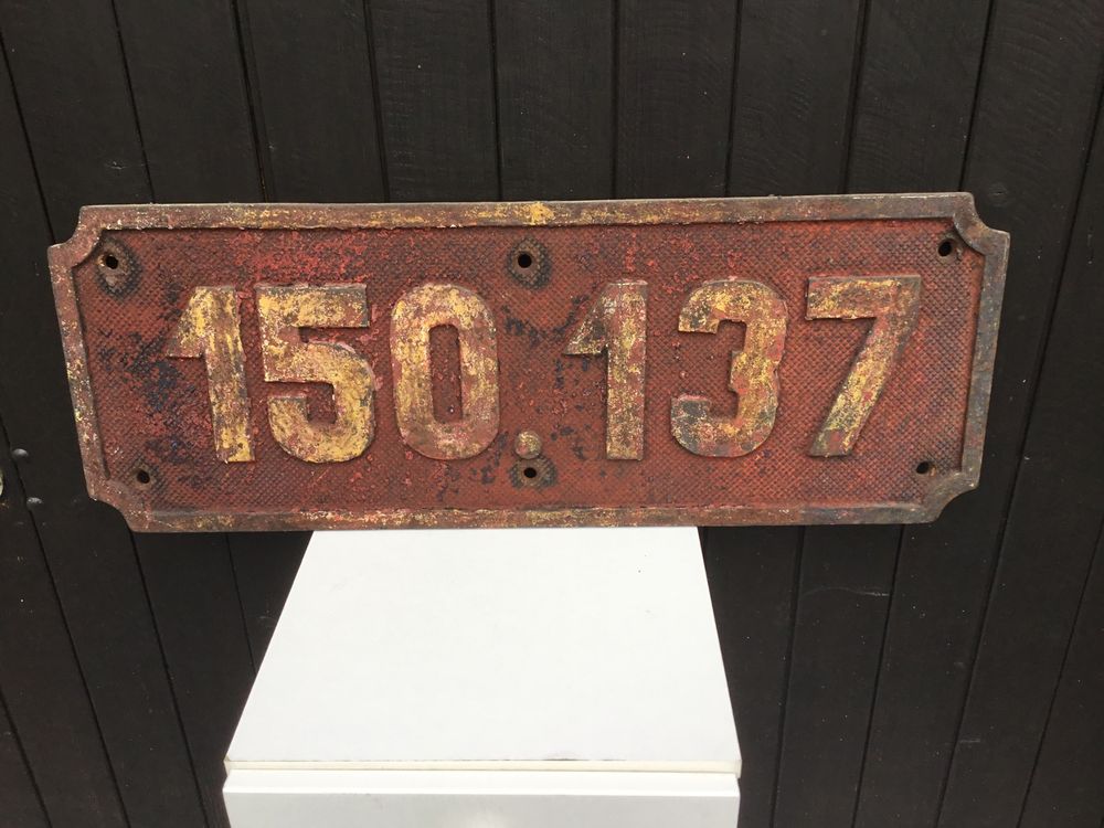 CFF - Plaque de locomotive à vapeur roumaine (Gebraucht) in Vouvry für ...