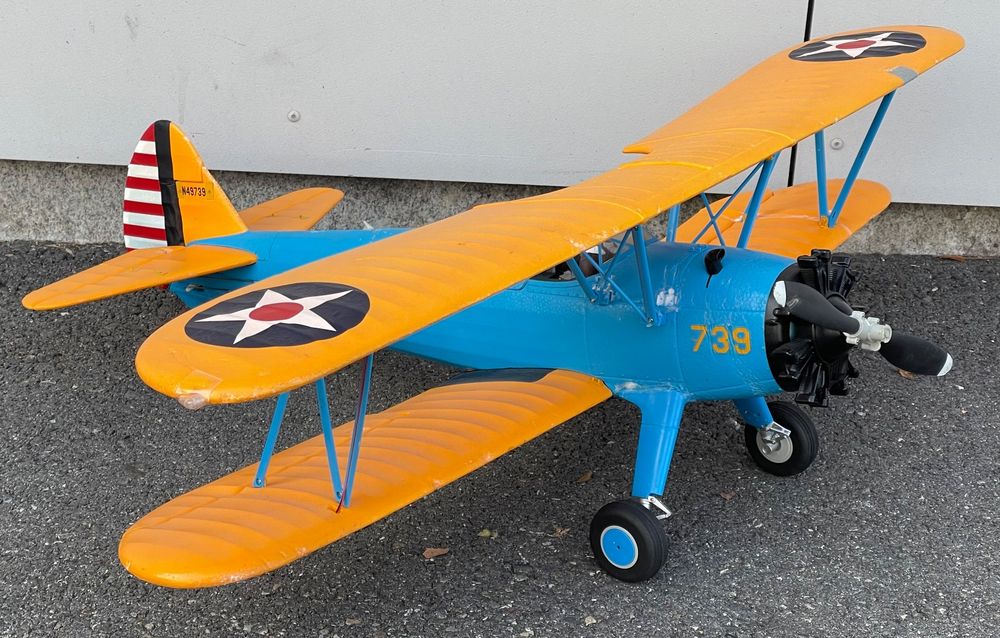 PT-17 Stearman EPO 1200 mm PNP (Gebraucht) in Root für CHF 110 – mit Lieferung auf Ricardo kaufen