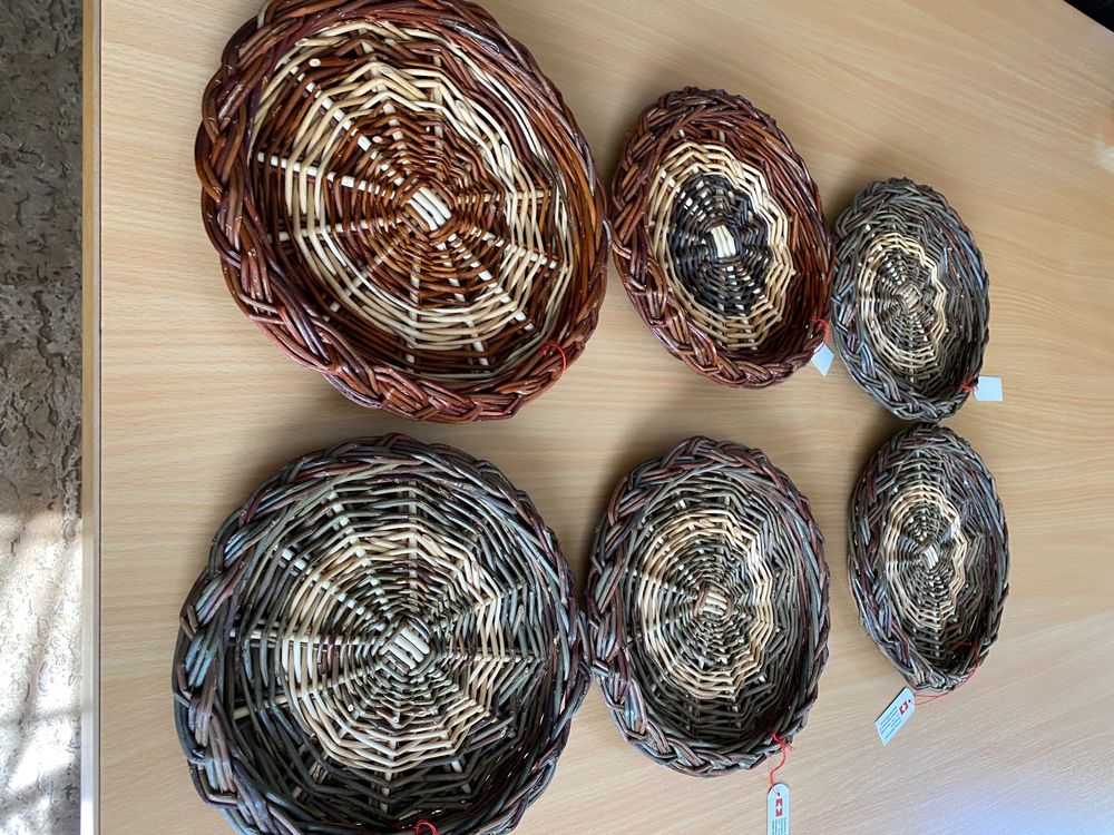 Dekorative Körbe aus Weide, Handarbeit, Top Zustand! SCHWEIZ (Neu ...