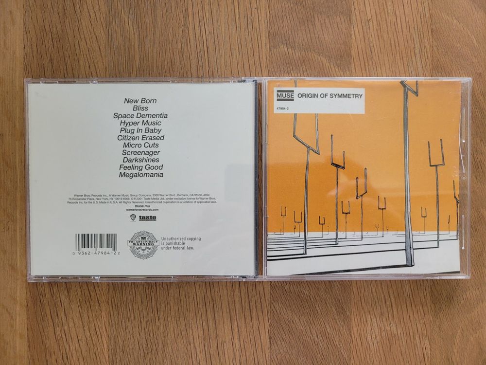 CD Muse - Origin Of Symmetry, 2001 (Gebraucht) in Nebikon für CHF 3 ...