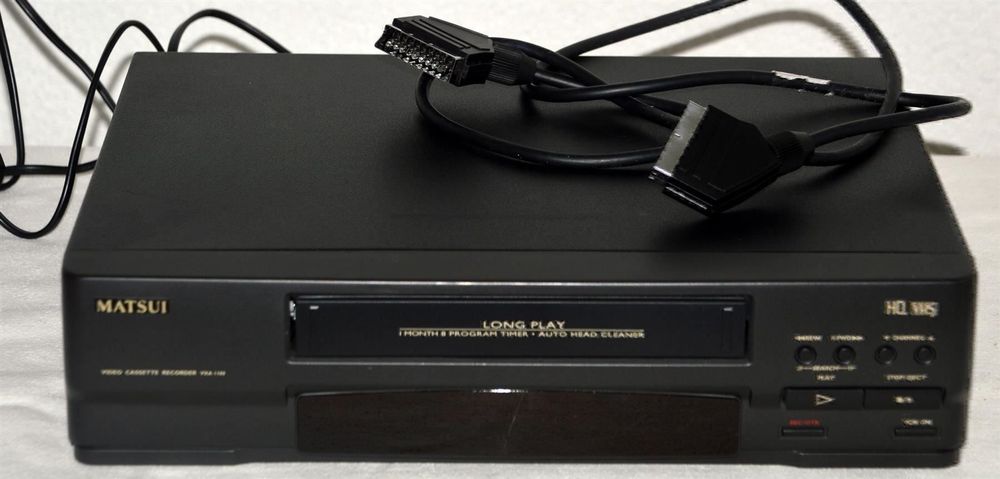 Videorecorder VHS Matsui VXA 1100 magnétoscope (Gebraucht) in Collonges ...