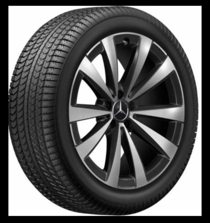 Top Angebot!!! Original Mercedes EQS Felgen mit Winterpneus (Gebraucht ...