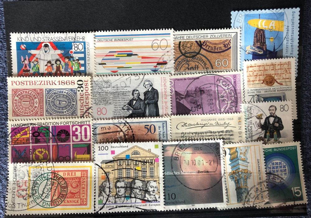 BRIEFMARKEN LOT GESTEMPELT DEUTSCHLAND (Gebraucht) in Aarau für CHF 1 ...