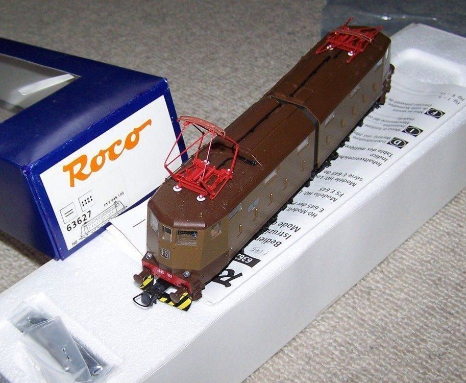 Roco H0 E-Lok 645.102 der FS, DSS (Neu und originalverpackt) in ...