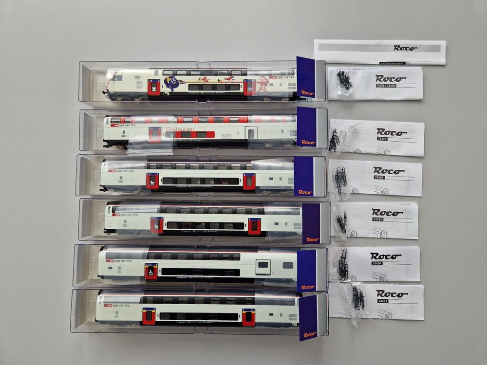 Roco SBB IC 2020 Dosto 6er Wagen Set | Kaufen auf Ricardo