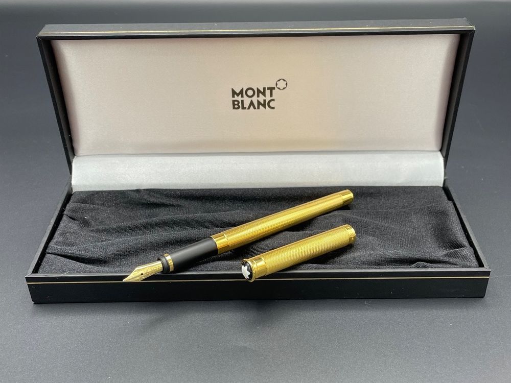 Mont blanc plume Noblesse 18k 750 | Kaufen auf Ricardo