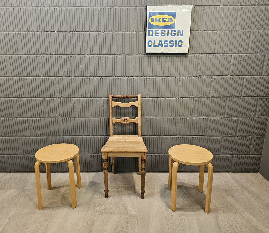 2 IKEA Frosta Stool Hocker, Stapelhocker Design Alvar Aalto (Gebraucht) in Nottwil für CHF 93 ...
