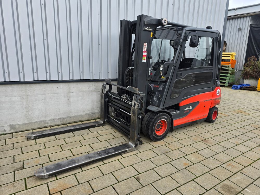 Stapler Linde E35L mit Ausweis Triplex Hub 440cm (Gebraucht) in ...