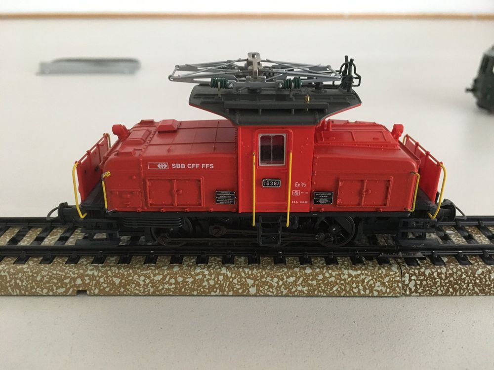 ROCO HO Ee3/3 Rangierlock SBB rot, Gleichstrom, analog | Kaufen auf Ricardo