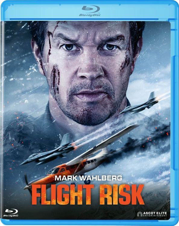 Flight Risk (2025) Mel Gibson/Mark Wahlberg/Dockery/Grace/BD (Neu ...