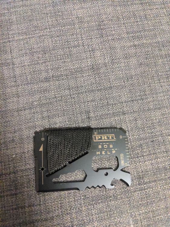 Credit card-Sized Survival Tool. New Multitool Card. (Gebraucht) in Zürich für CHF 4.65 – mit ...