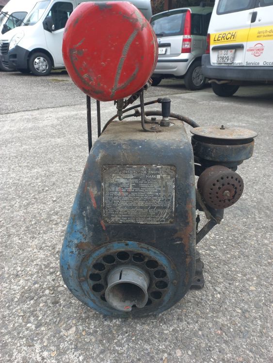 Oldtimer VILLIERS Benzin Motor Benzinmotor Stationärmotor 2 (Defekt) in ...