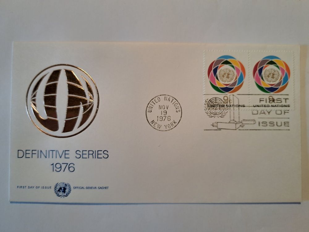 FDC Nations Unies - Definitive Séries 1976 | Kaufen auf Ricardo