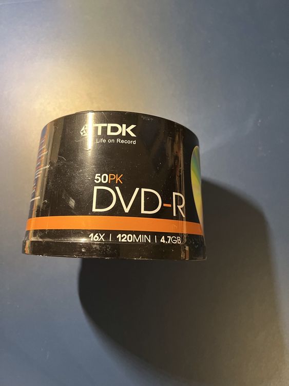 DVD-R 120 Min. 4.7GB TDK NEU ORIGINAL VERPACKT (Neu und originalverpackt) in Stallikon für CHF 5 ...