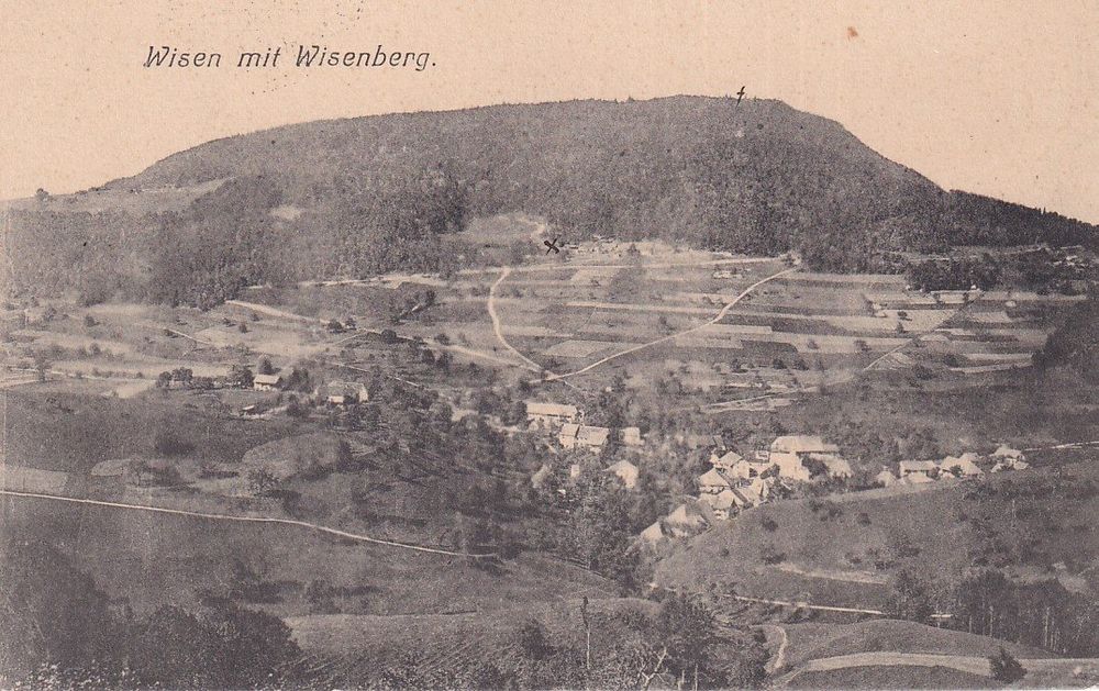 Wisen BL mit Wisenberg um 1917 (Gebraucht) in Niedergesteln für CHF 8.3 – mit Lieferung auf ...