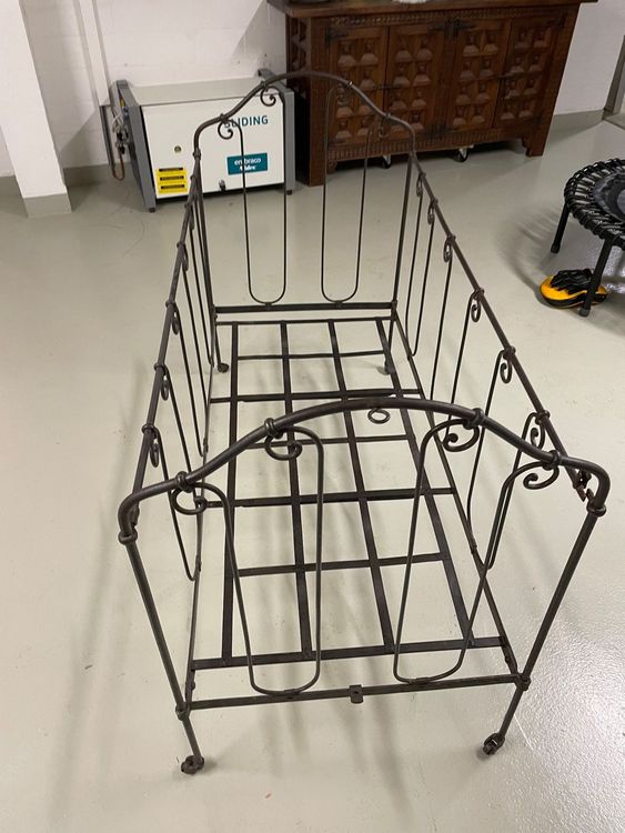 Antikes Kinderbett aus Eisen (Frankreich, ca. 1880) (Gebraucht) in Uitikon Waldegg für CHF 50 ...