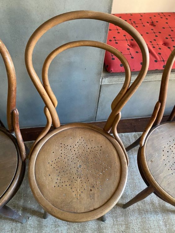 4 Original Thonet / J&J Kohn - Wiener Kaffeehausstühle (Gebraucht) in Winterthur für CHF 90 ...
