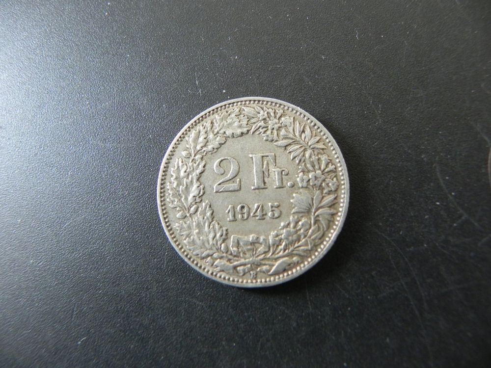 Schweiz 2 Franken 1945 B Silber | Kaufen auf Ricardo