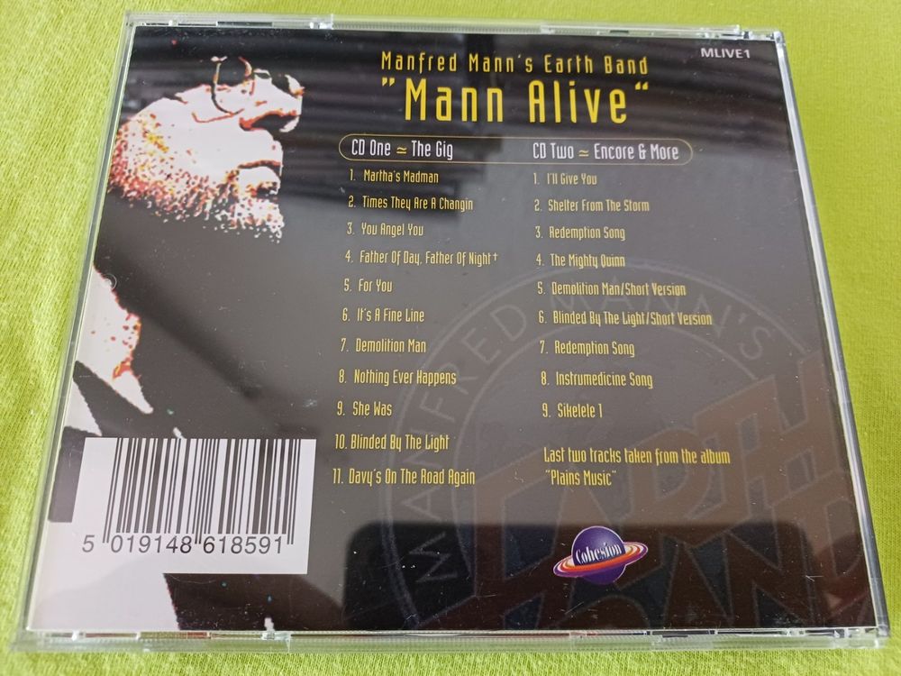 2CD Manfred Mann´s Earth Band Mann Alive Rar (Gebraucht) in Aarberg für CHF 6 – mit Lieferung ...